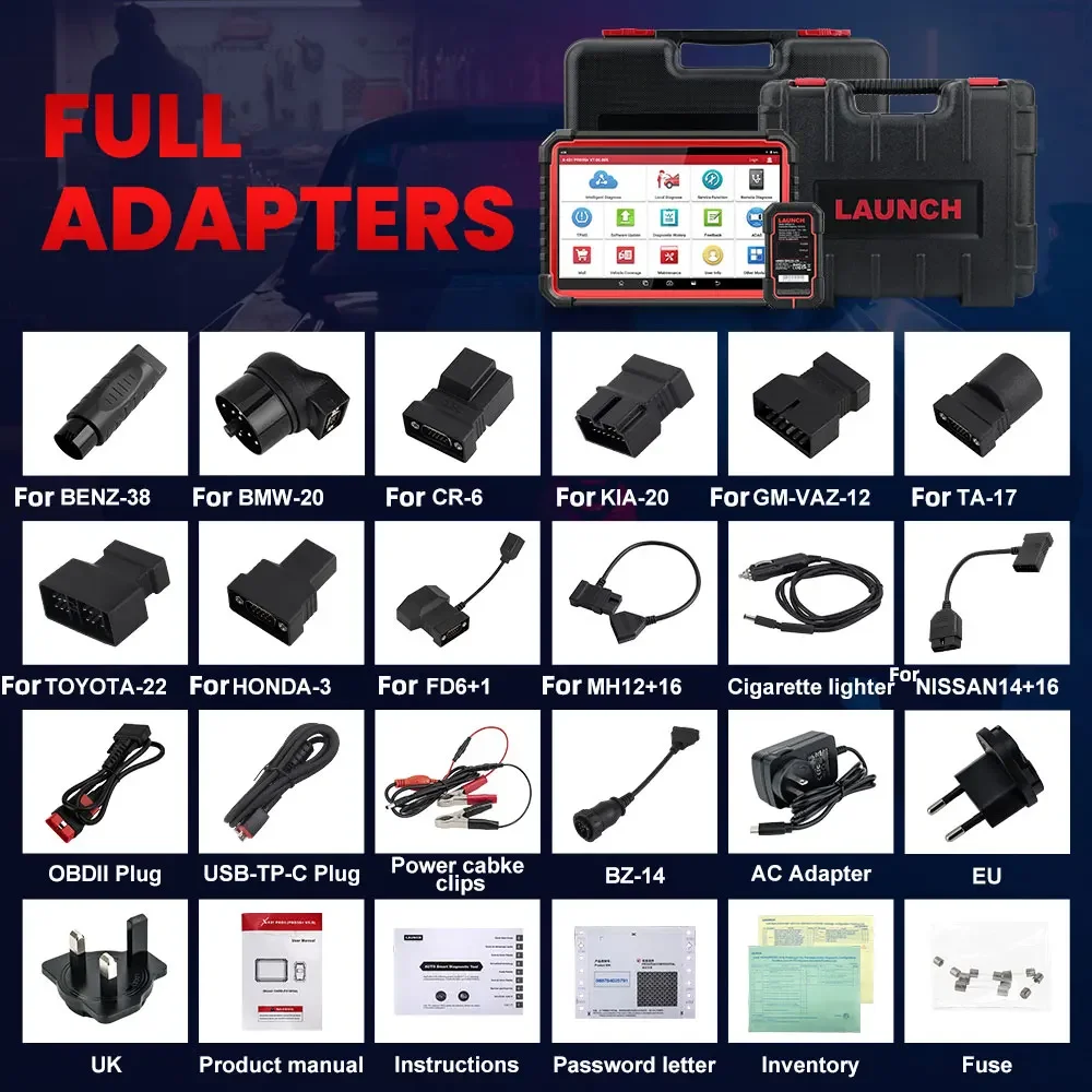 LAUNCH X431 PRO3S+ V5.0 - Comprehensive Car Diagnostic Tool