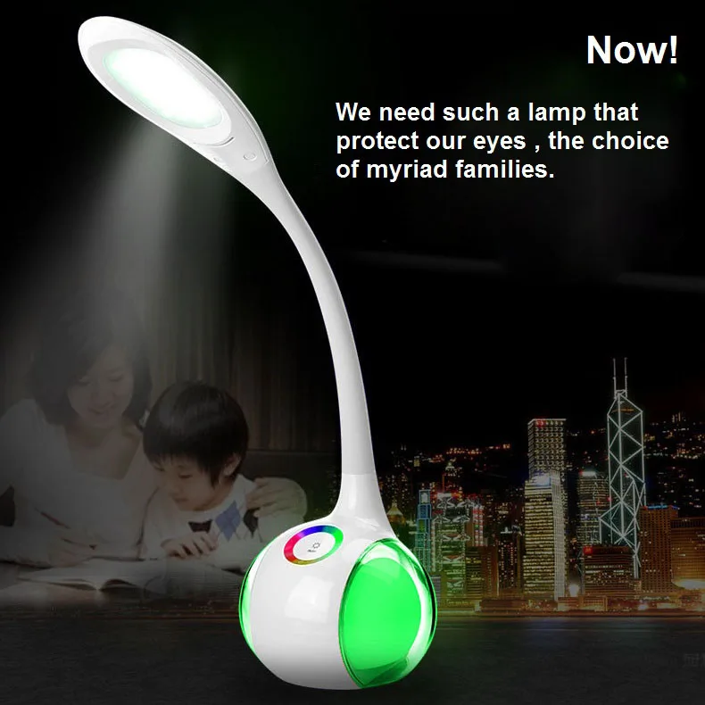 Multifunction Modern Study Desk Light - Flexible Reading