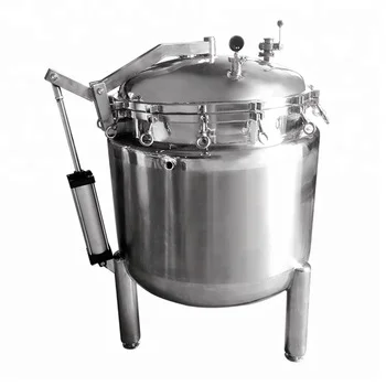Industrial 500l High Pressure Vegetable Cooking Pot/ Fruit Sauce ...