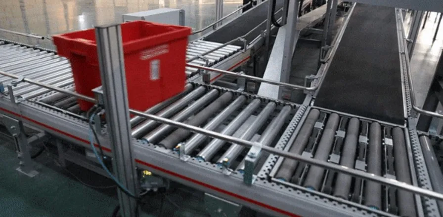 Wangman Intelligent Pop Up Diverter Conveyor Motor Roller Drive Pop Up ...