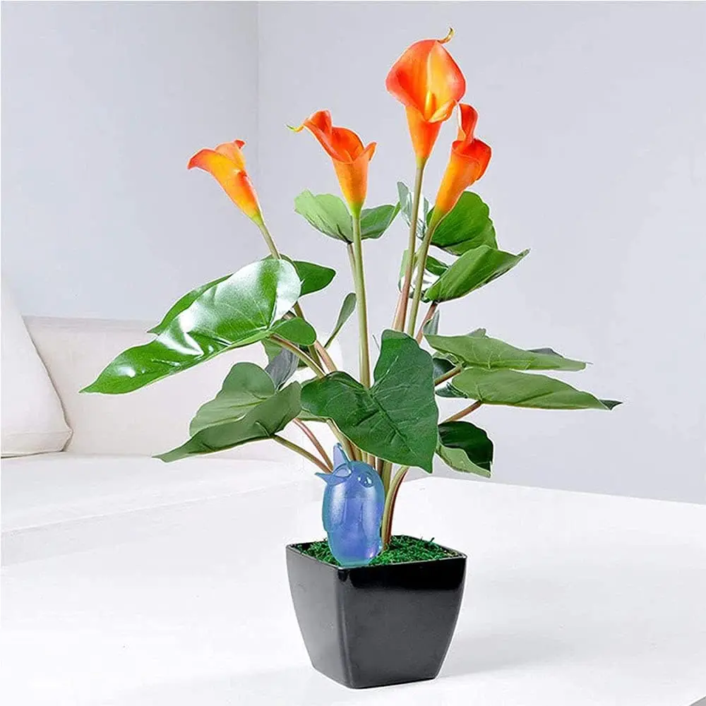 DMT Bird Shaped Outdoor Automatic Plant Waterer with Ceramic Holder 16 ...
