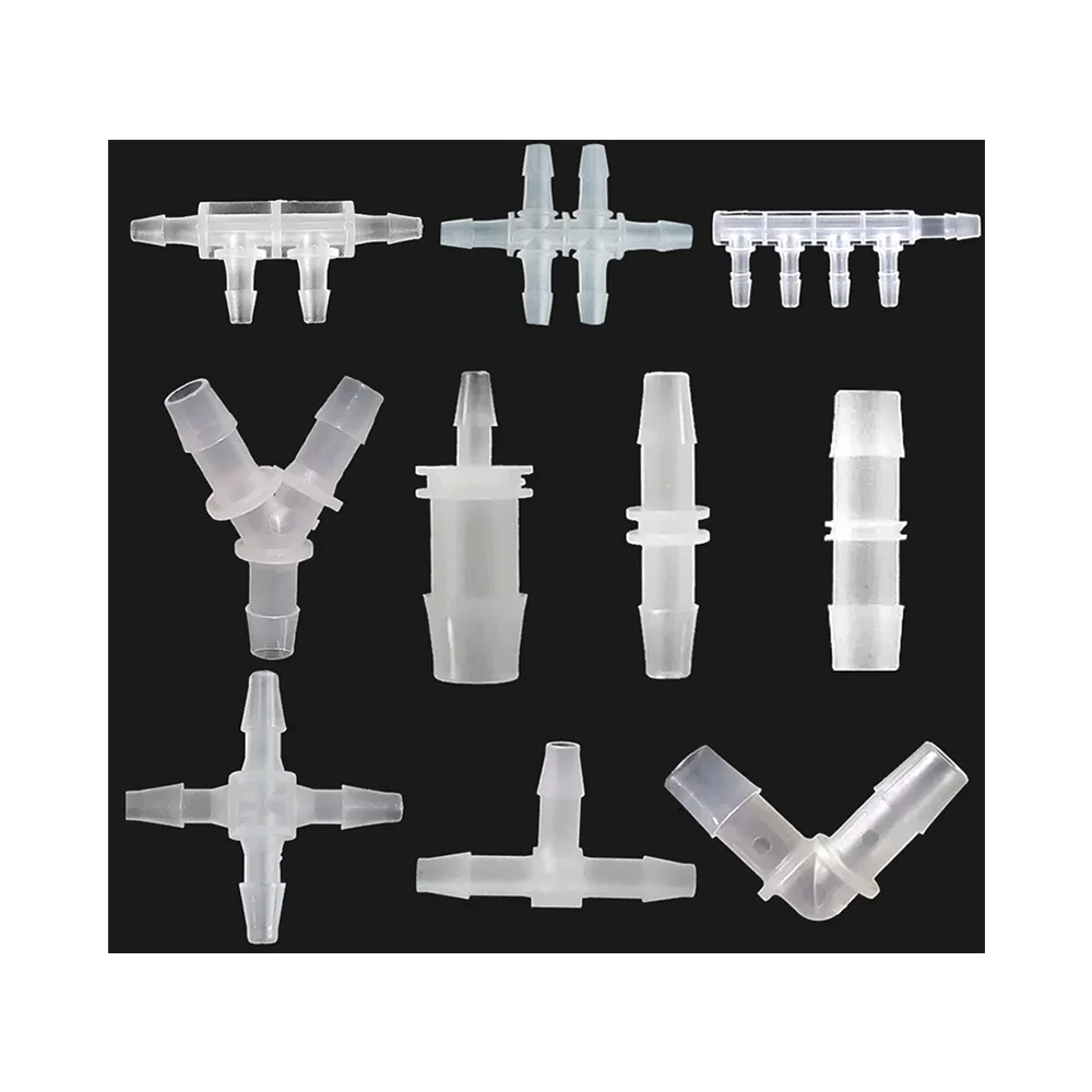 Rubber Hose Tube Barb 2 3 4 5 6 Ways Elbow I L Y T Cross X Type Shape ...