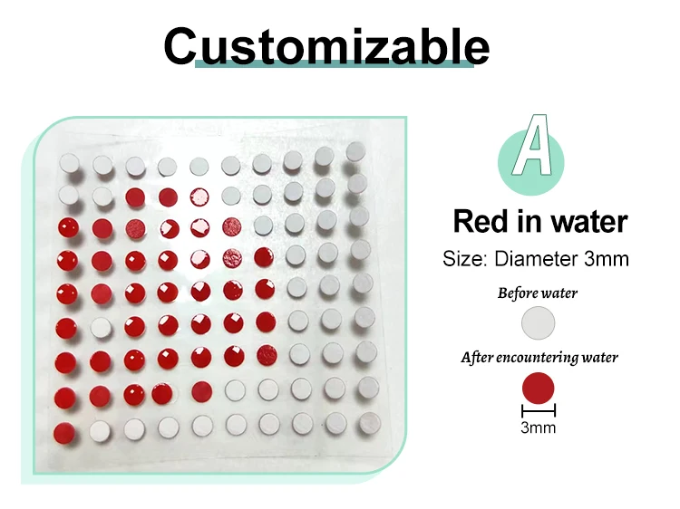 Customized Size Water Sensitive Irreversible Warranty Sticker Color ...