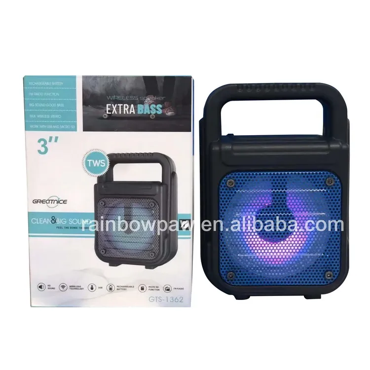 Gts Speaker Gts-1362 Original Factory Newest Wireless Portable Good ...