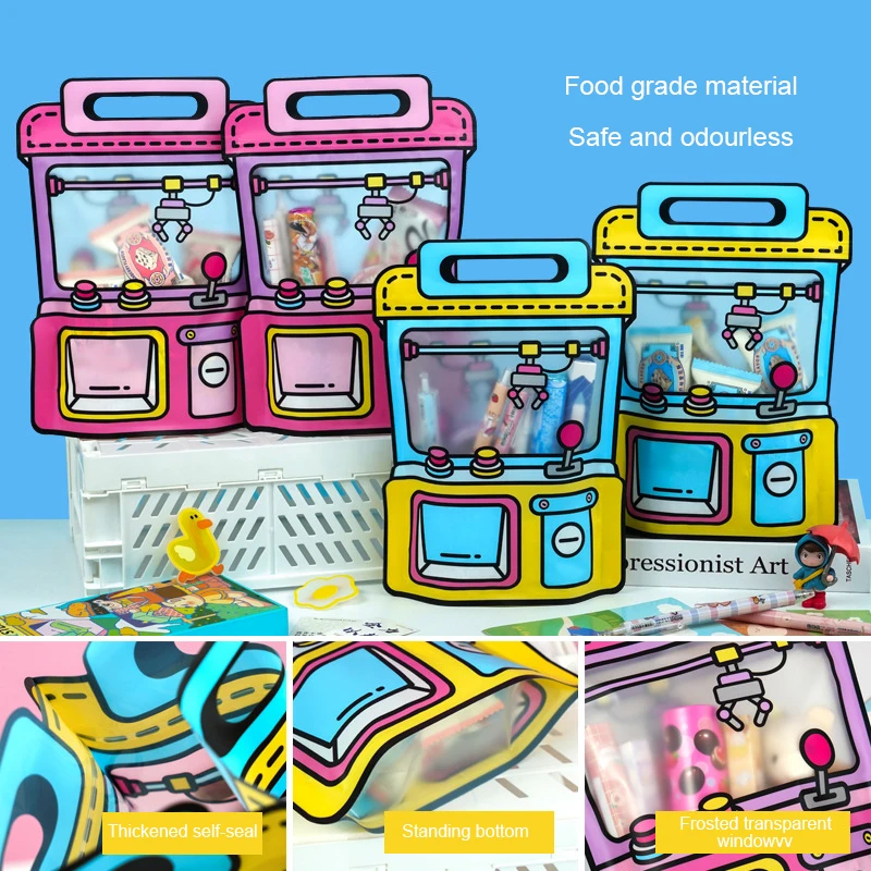 Wholesale OEM Gummies Packaging Zip Lock Flat Die Cut Mylar Bag Cranes ...