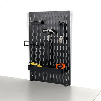 Joyings Factory Metal Pegboard Organizer Shelf Peg Board Desk Mount ...
