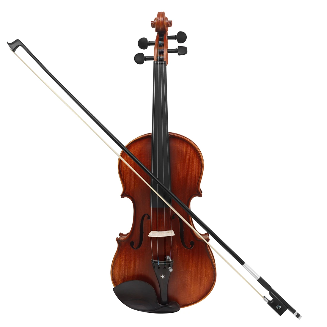 Carbon Fiber 4/4 Violin Bow Frogs Sheepskin Wrapped Support