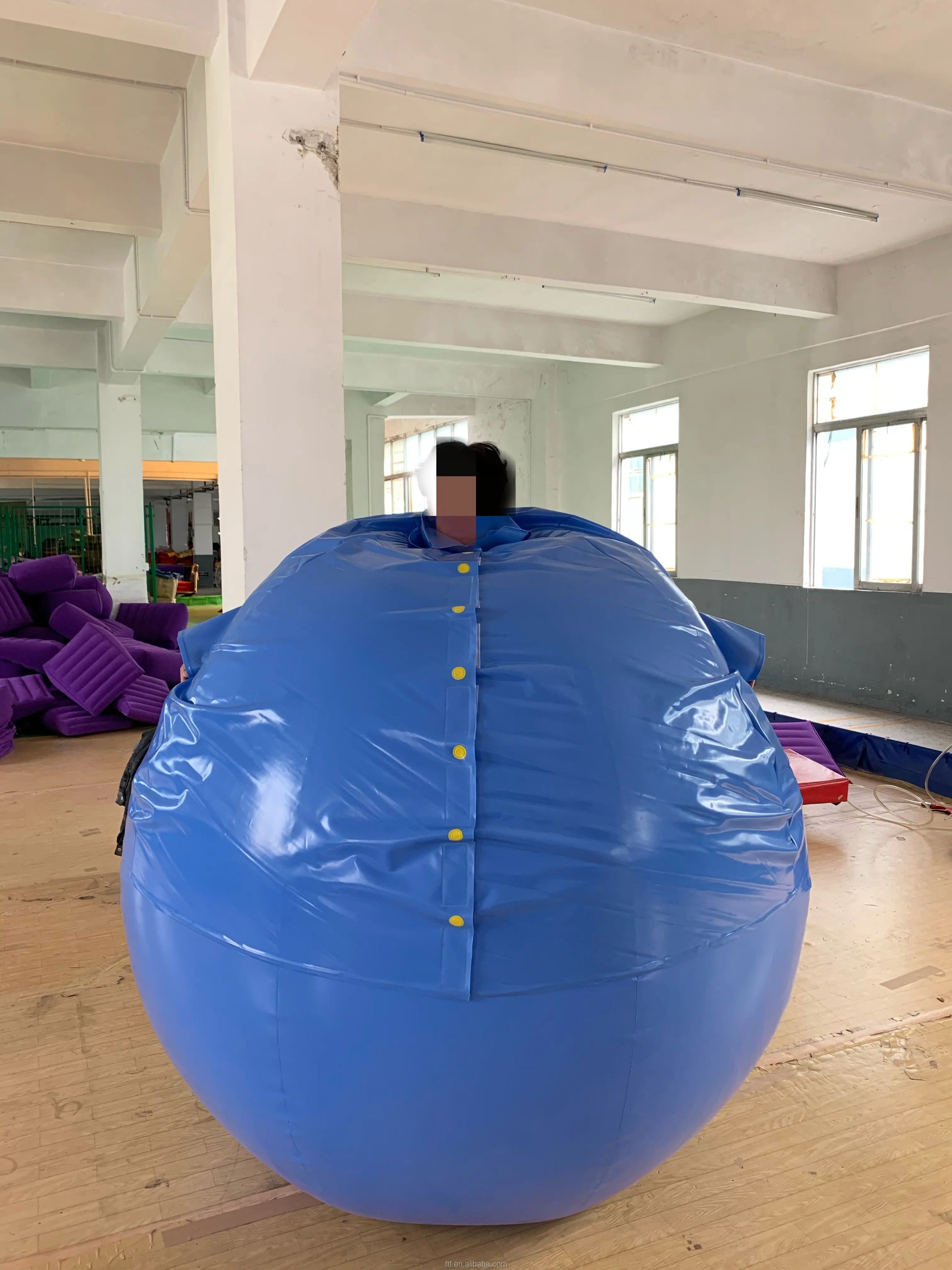 Blueberry Inflation Suit - Perfect for Adult Halloween Parties