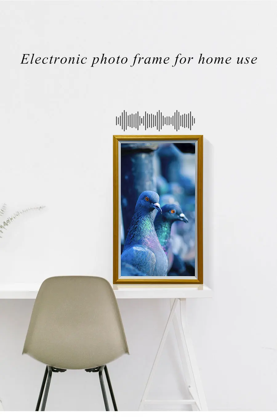 4K High Resolution Digital Photo Frame - 32 Inch Album