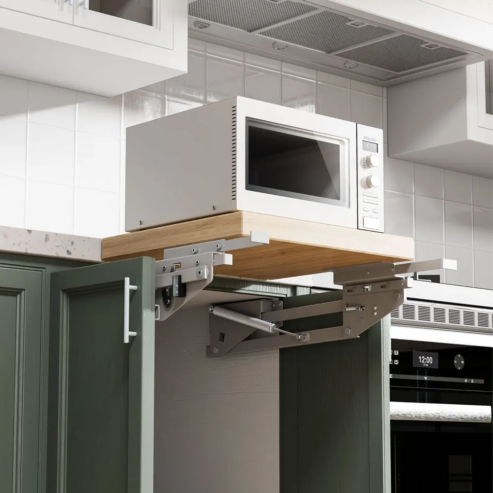 Heavy Duty Kitchen Appliance Lift - Space-Saving Storage