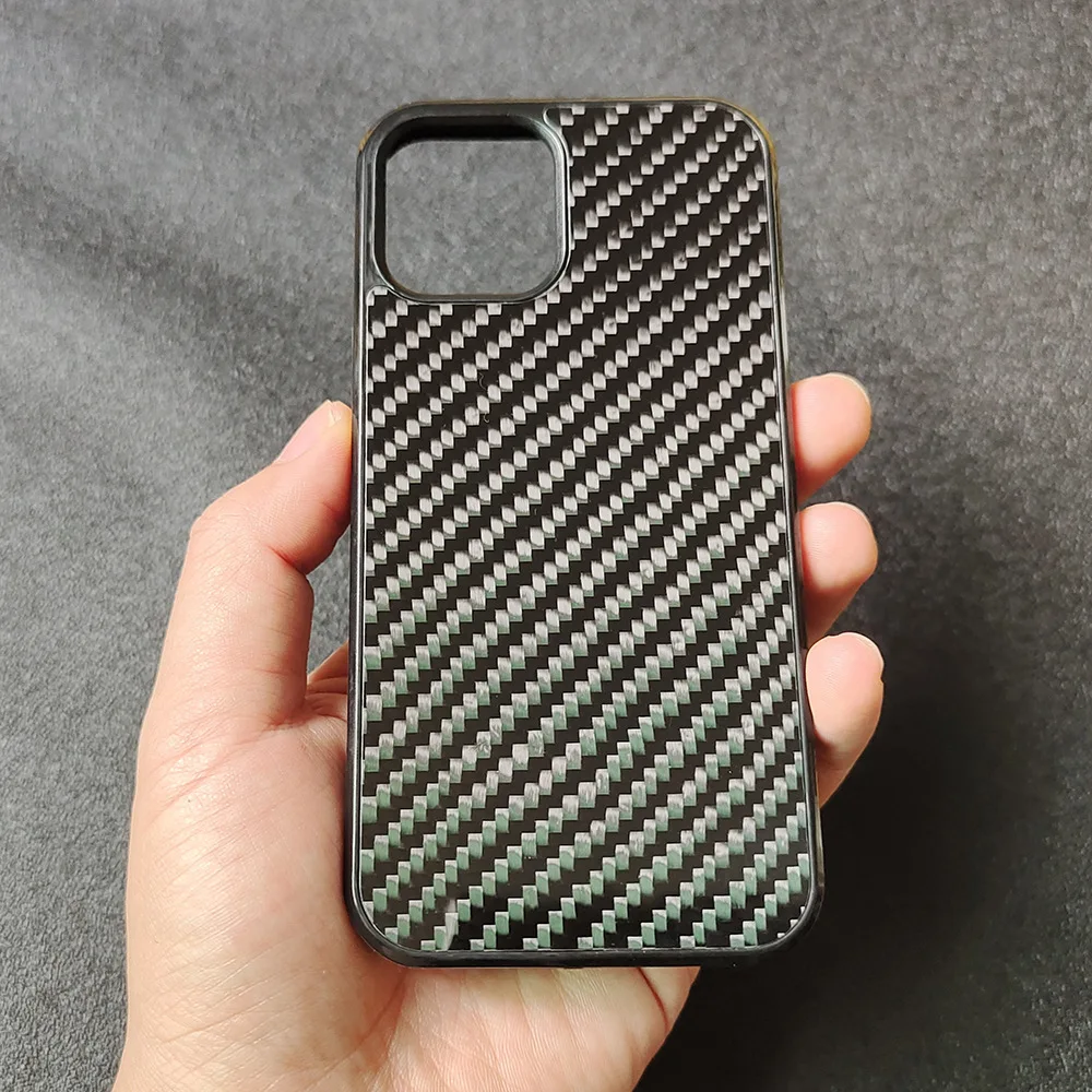 Custom Phone Cases - Forged Carbon Bright Black Carbon Fiber