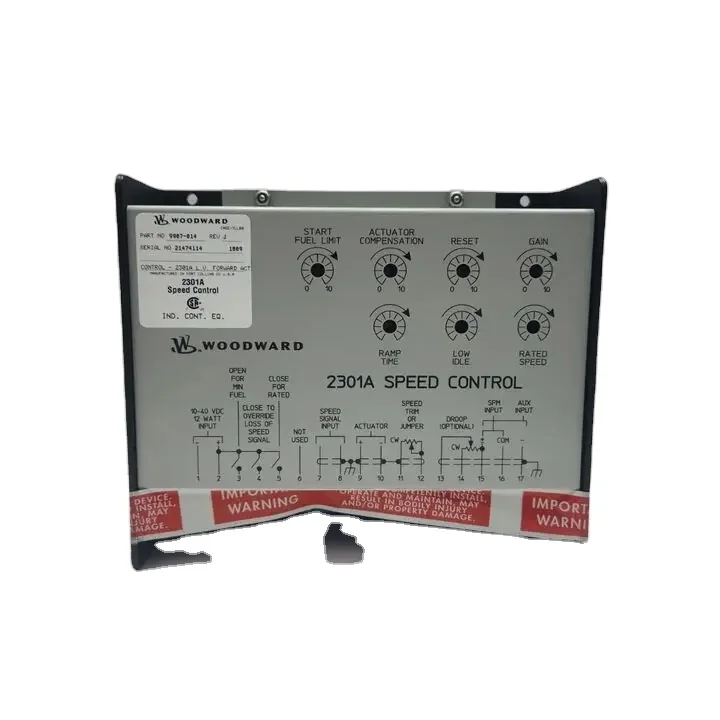 Woodward 9907-014 Forward Acting Speed Control 2301a Rev J - Buy ...