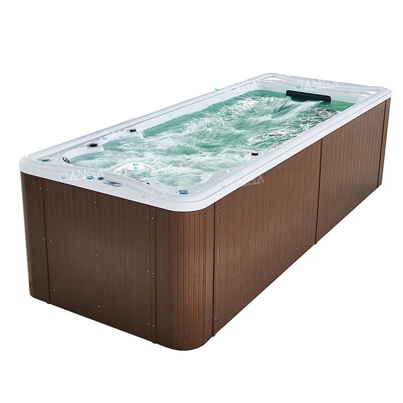 Swimming Pool Swim Spas With Jacuzzis Tubs Outdoor Hydrotherapy Spa ...