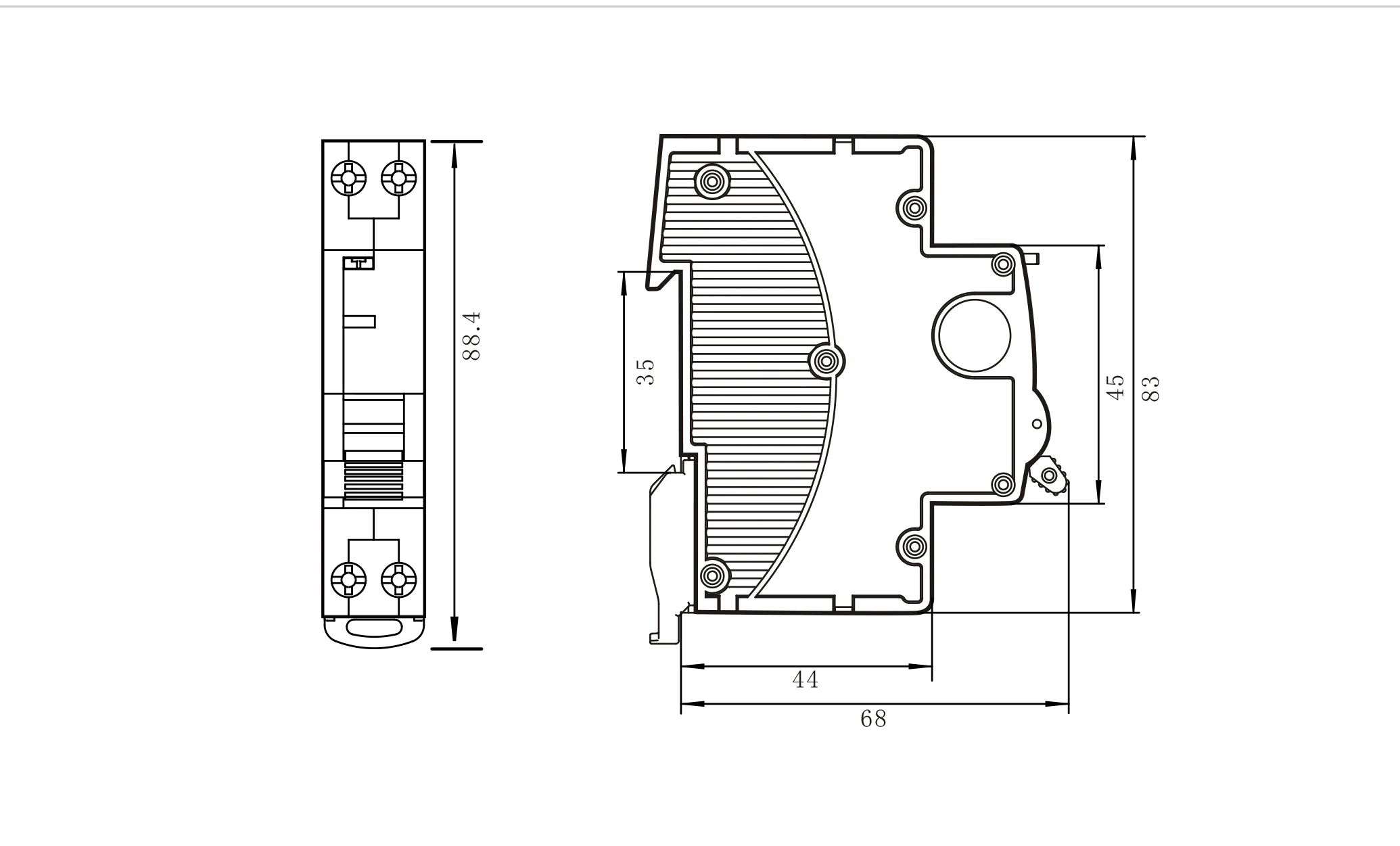 Wholesale Rcbo Circuit Breaker Ac Type Rcbo 1p+n Residual Current ...