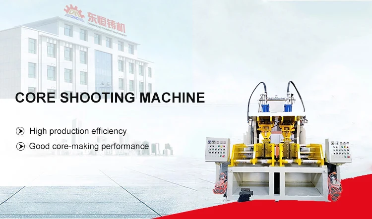 2015 Hot Model Hot Box Shell Core Shooter / Sand Core Making Machine ...