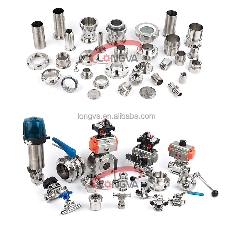 1.5" Sanitary Hose Clamps - Heavy Duty Single Pin Tri Clover Clamps