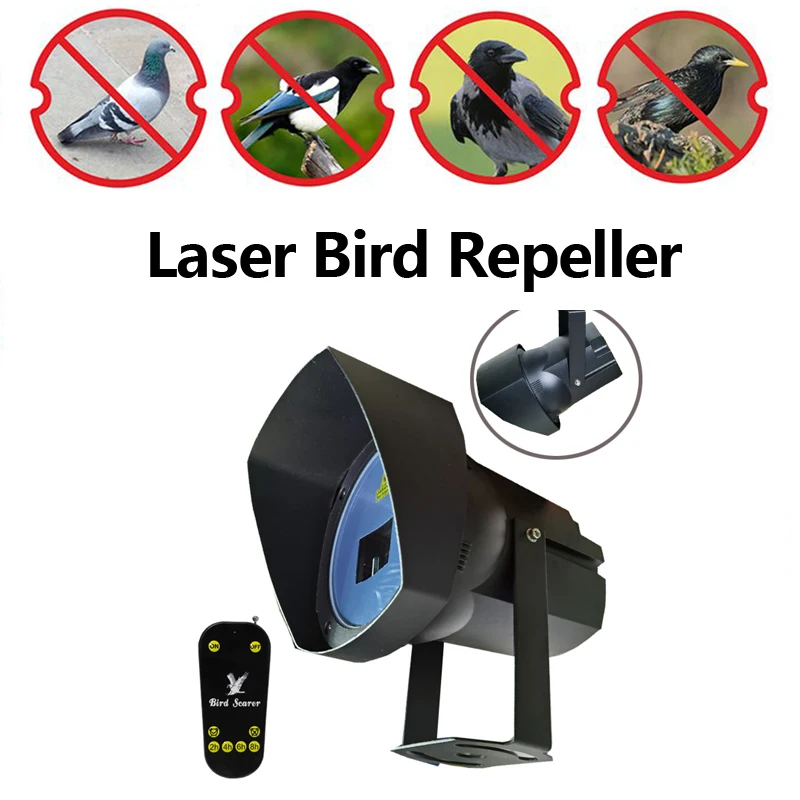Garden,Farmland Anti-bird 20mw Bird Repeller Laser Light Timing ...