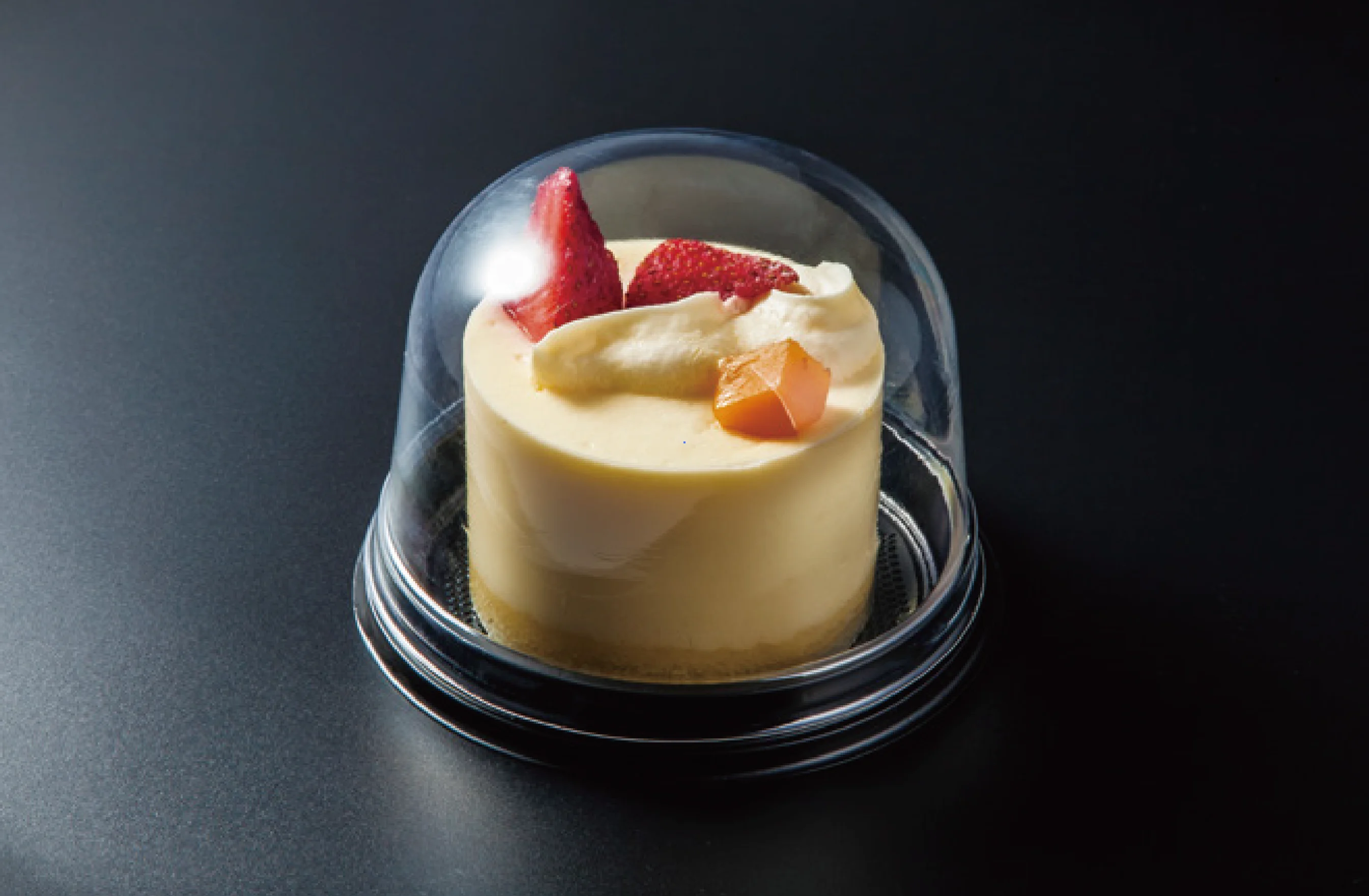 Food Grade Transparent PET PP Square Small Cake Box with Clear High ...