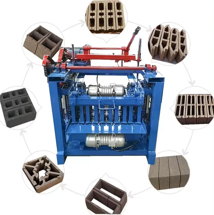 Hydraulic Interlocking Clay Mud Bricking Machine Compressed Earth Soil ...