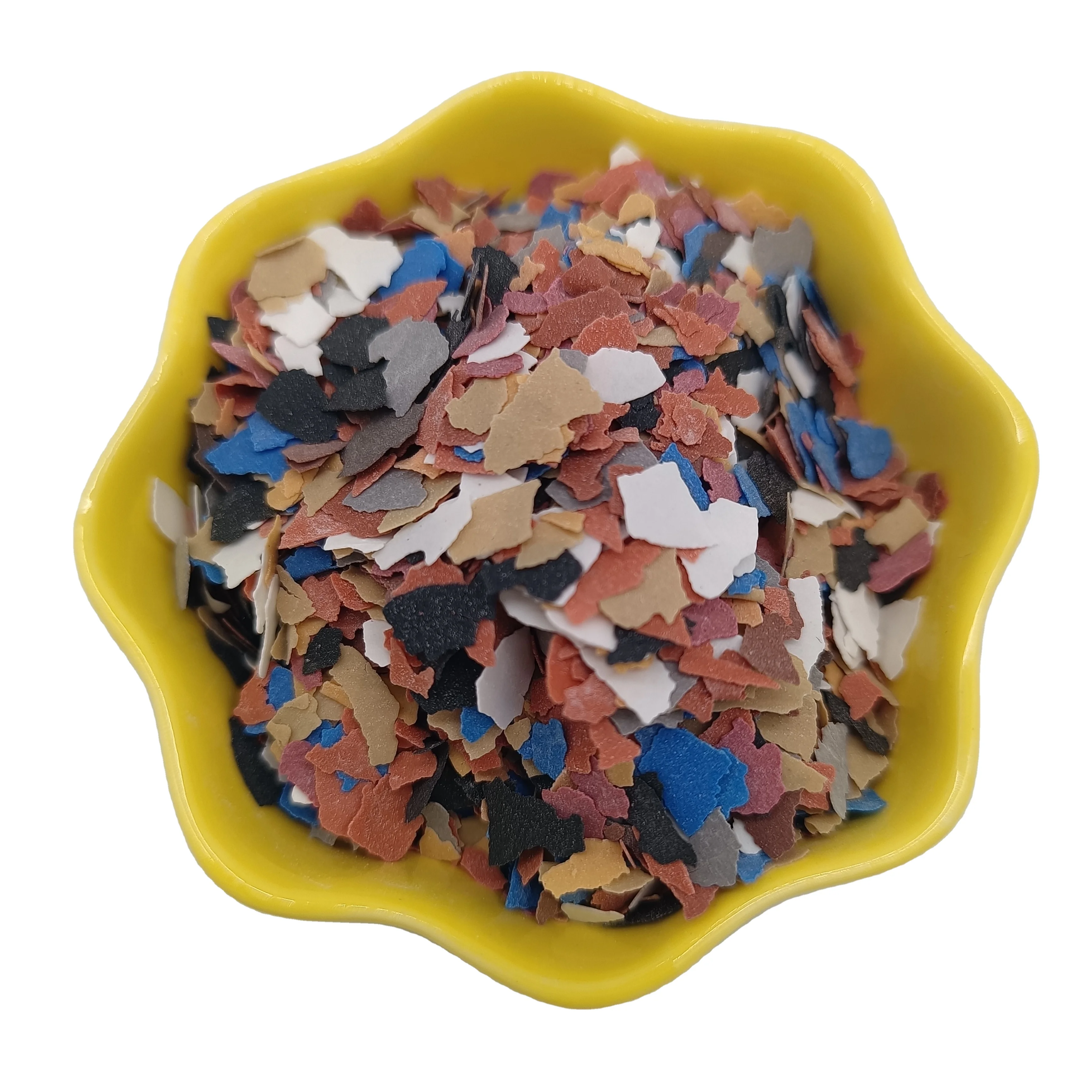 Mica Rock Sheet Epoxy Floor Garage Floor - Buy Color Shell Rock Sheet ...