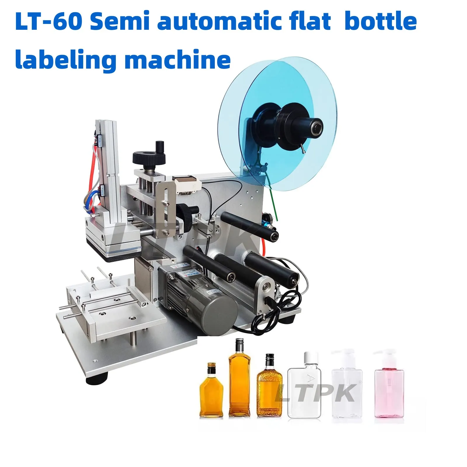 LTPK LT-60 Semi Automatic Flat Surface Labeling Machine