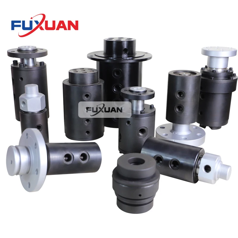 Multi-channel Central Rotary Joint - High-Pressure Hydraulic