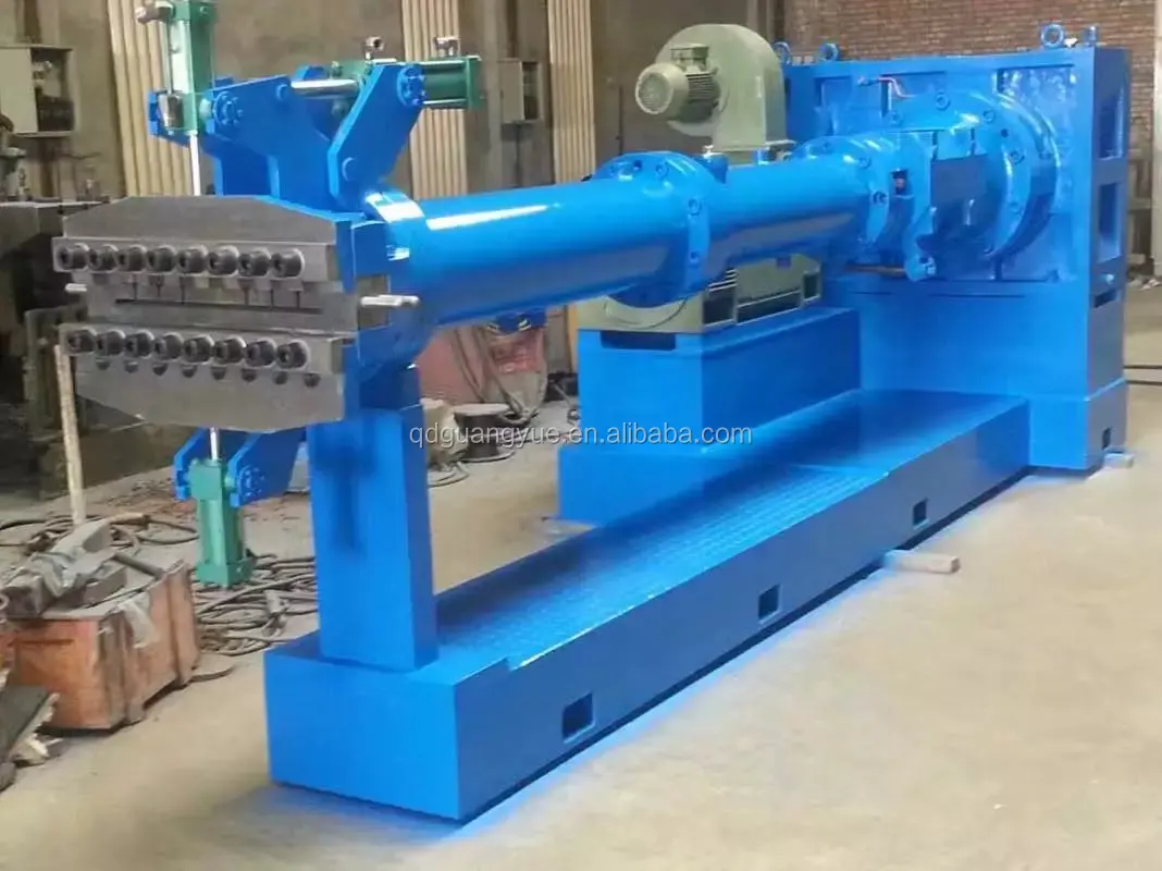 Cold Feed Pin-Barrel Rubber Extruder Machine - High Efficiency