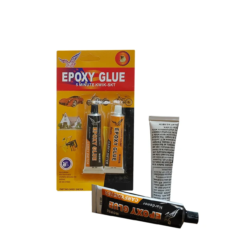Clear Epoxy Adhesive 5 Minute Fast Setting 2-Part Epoxy AB Glue ...