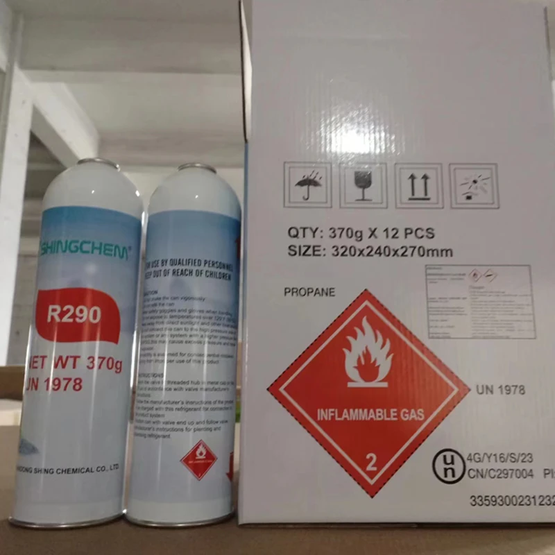 Car Air Conditioner Refrigerant Gas R134a R290 R600a 99.9% Purity Small ...