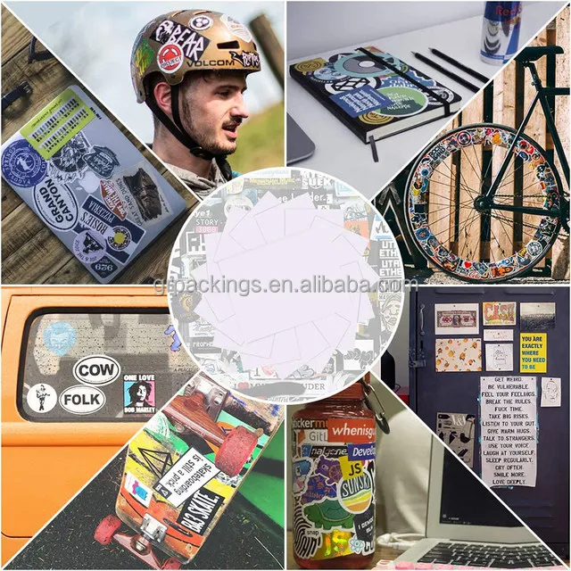 Sticker Paper A4 - Waterproof Vinyl for Inkjet Printers