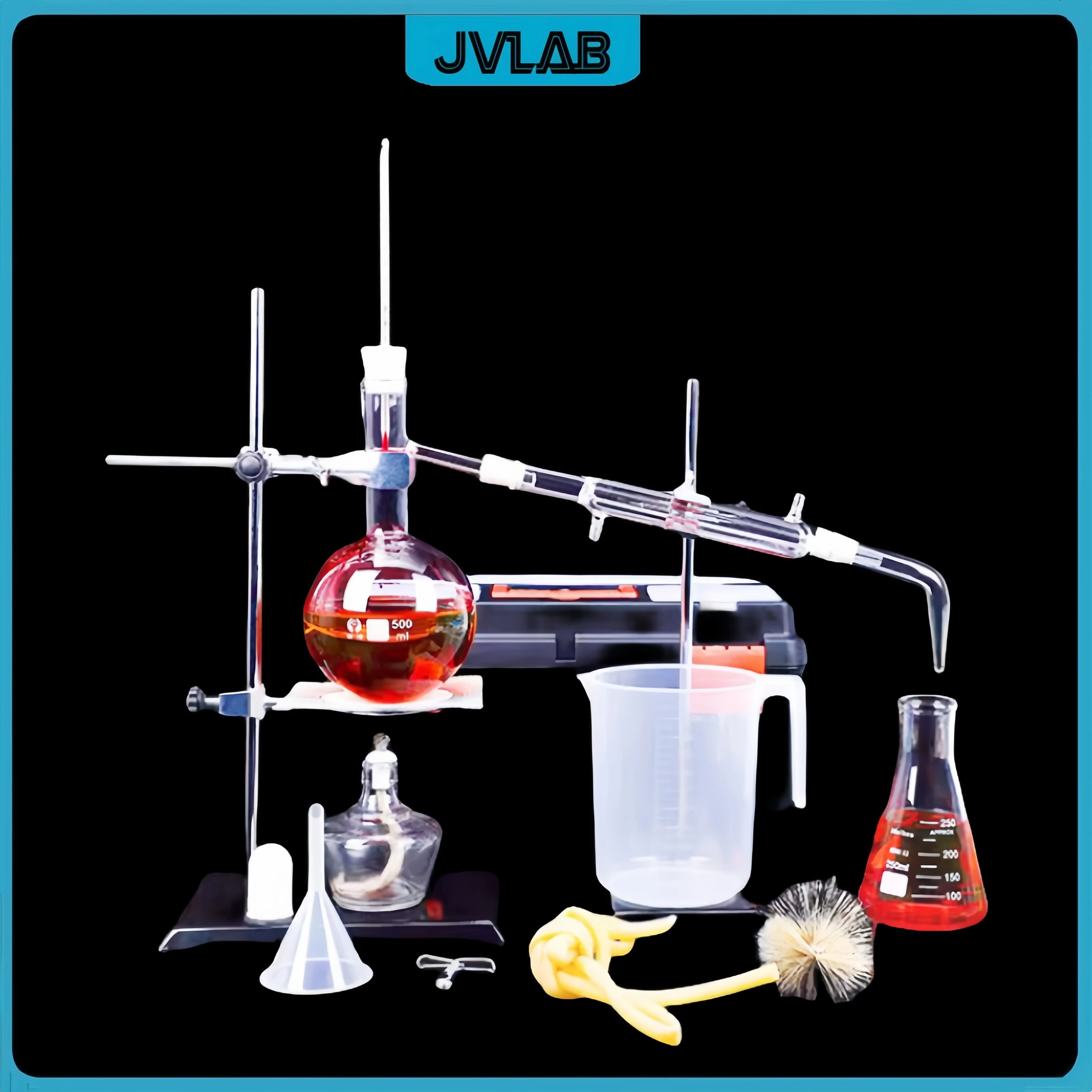 Essential Oil Distillation Device - JVLAB Glass Apparatus