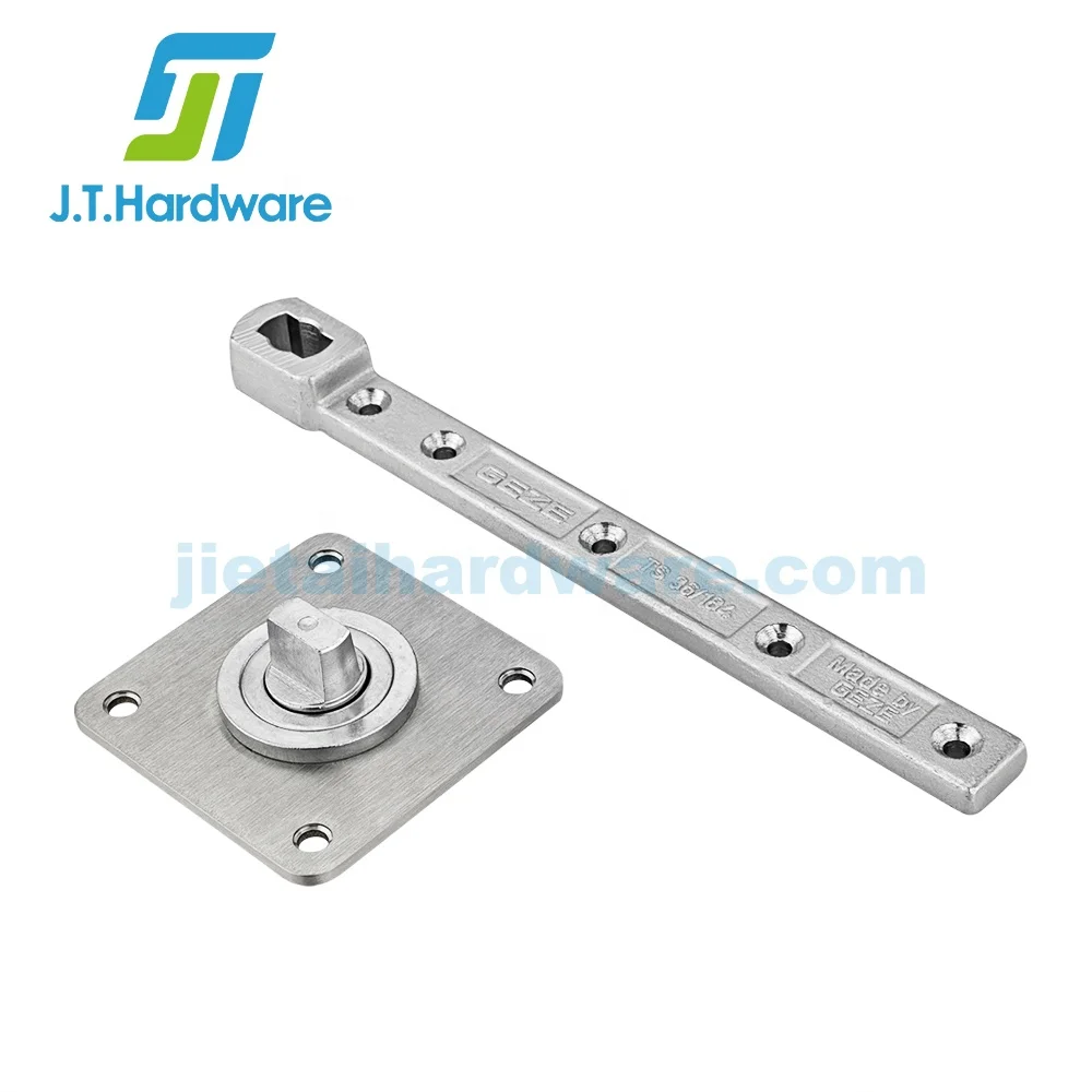 Geze Stainless Steel 150kg Pivot Set for Double Action Doors