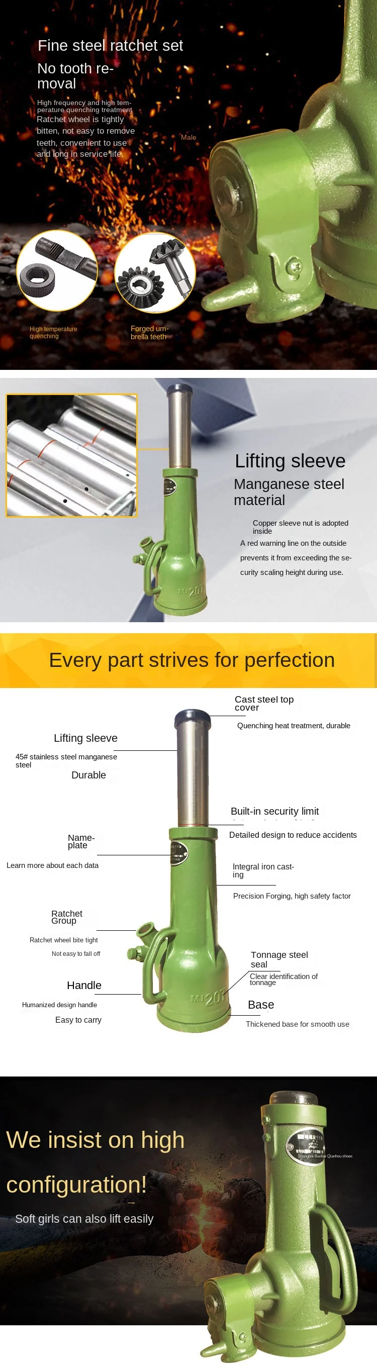 Mechanical Screw Rail Lifting Jacks Railway Tools - Buy 8 Ton ...