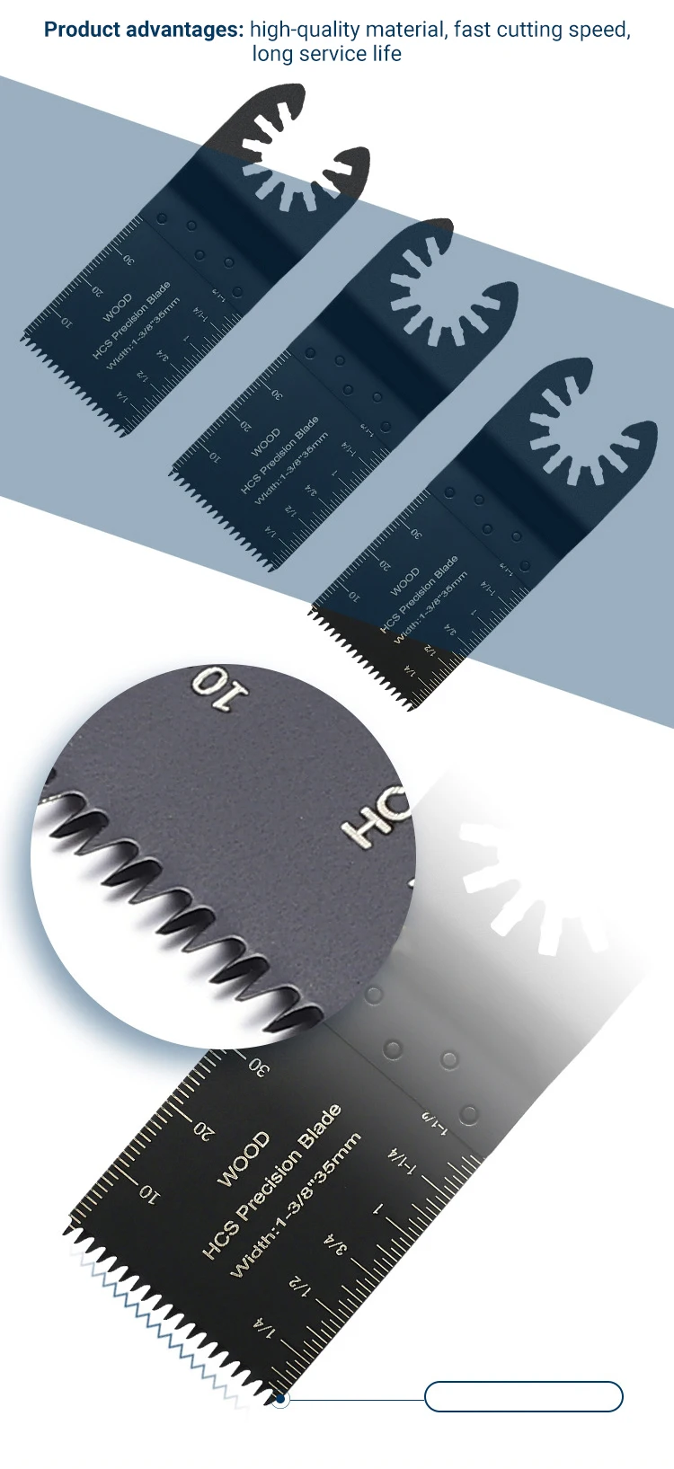 High Quality Multitool Blades Oscillating Saw Blades Swing Blades Power ...