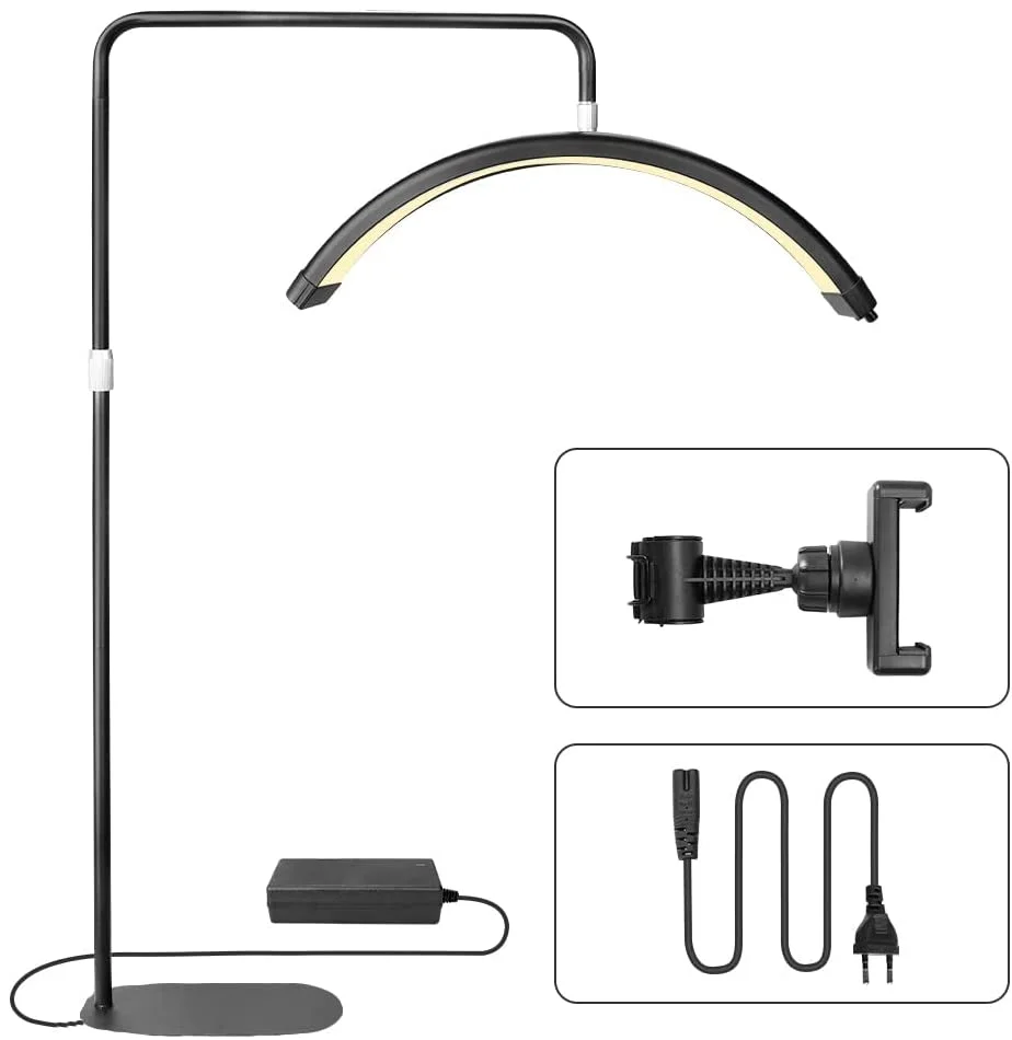 Veyes Half Moon Ring Light Lashes Eyelash Facial Extension Light ...