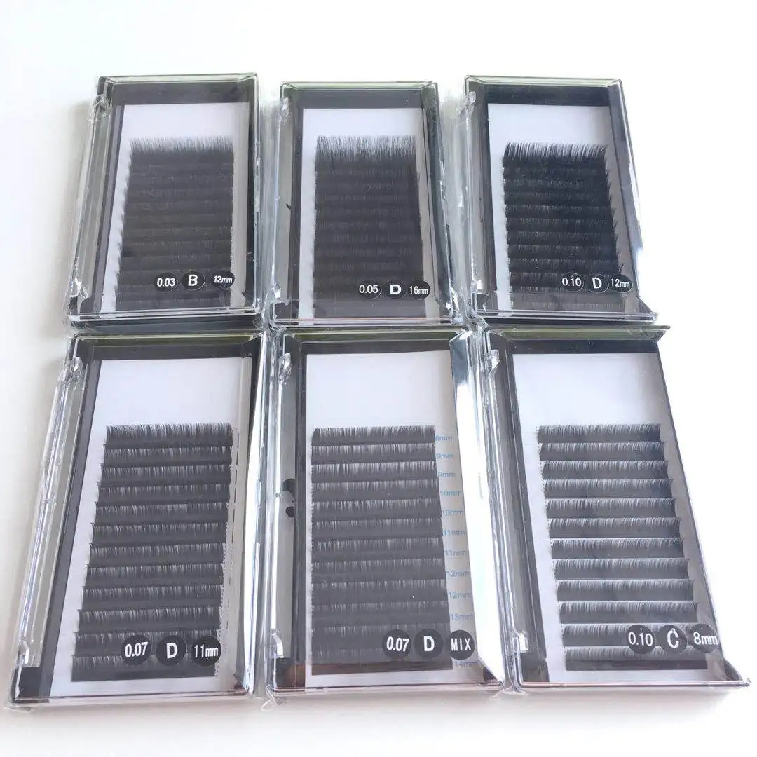 A/m Shape Spikes Eyelash Extensions Wispy Manga Lashes Fluffy ...