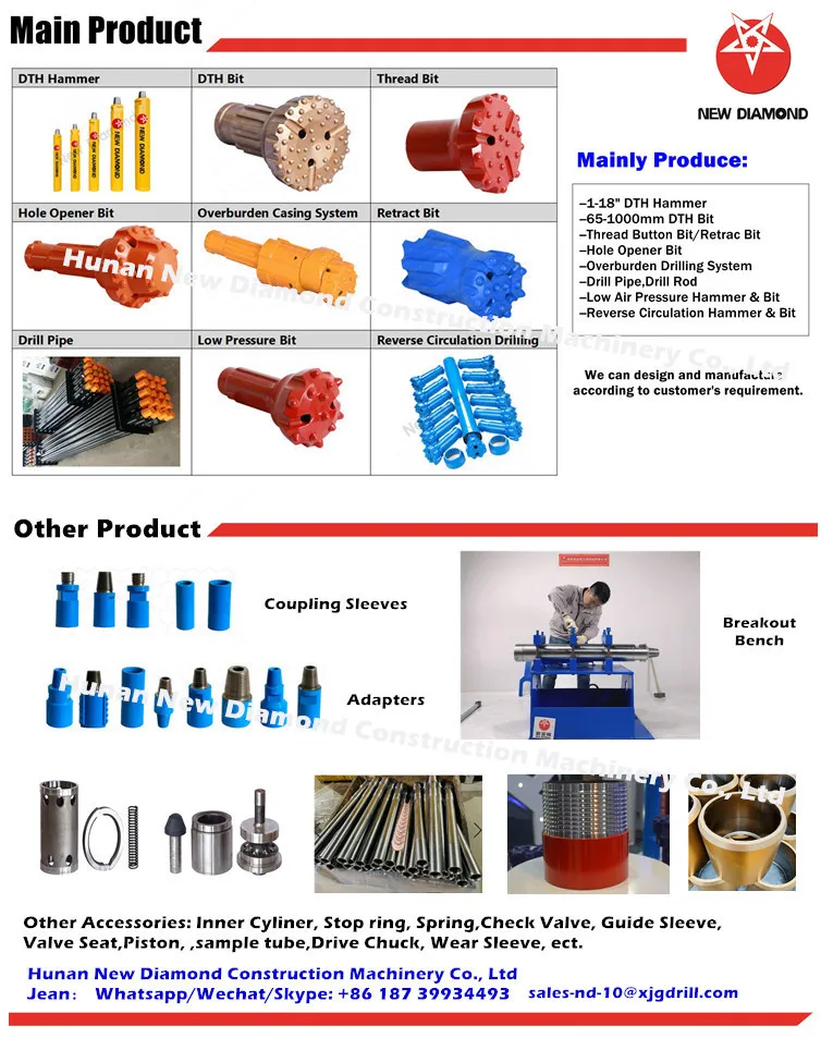 2021 New Diamond T38 Button Bit 64mm Retrac Thread Button Bits For ...