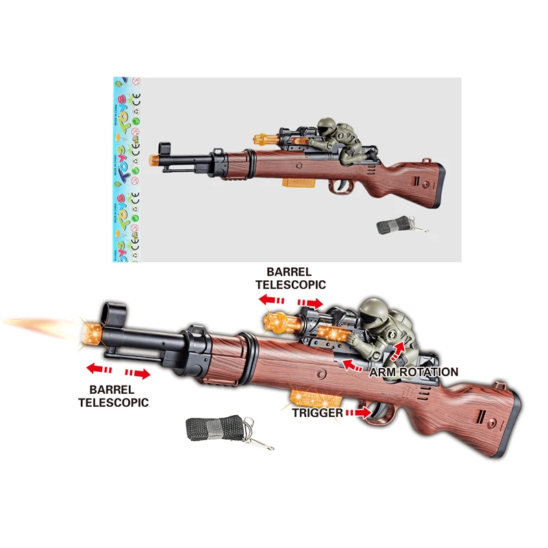 Qs New B/o Barrel Telescopic Gorgeous Light Sound Effect Children Best ...