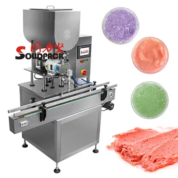 Solidpack Automatic Rotor Lobe Piston Pump Sugar Body Scrub Bottle ...