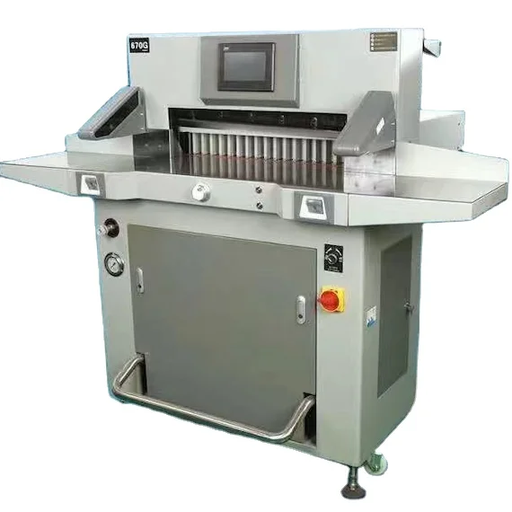 Automatic Industrial Paper Cutting Machine Hydraulic Paper Cutter Max ...