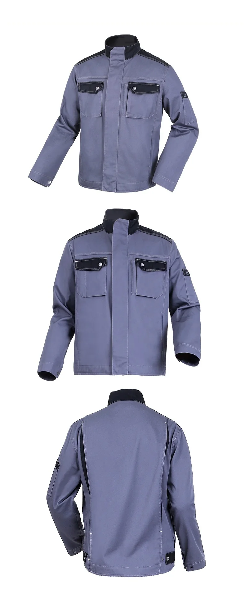 12oz Heavy Duty Welding Work Jackets for Factory Workshop Repairmen ...