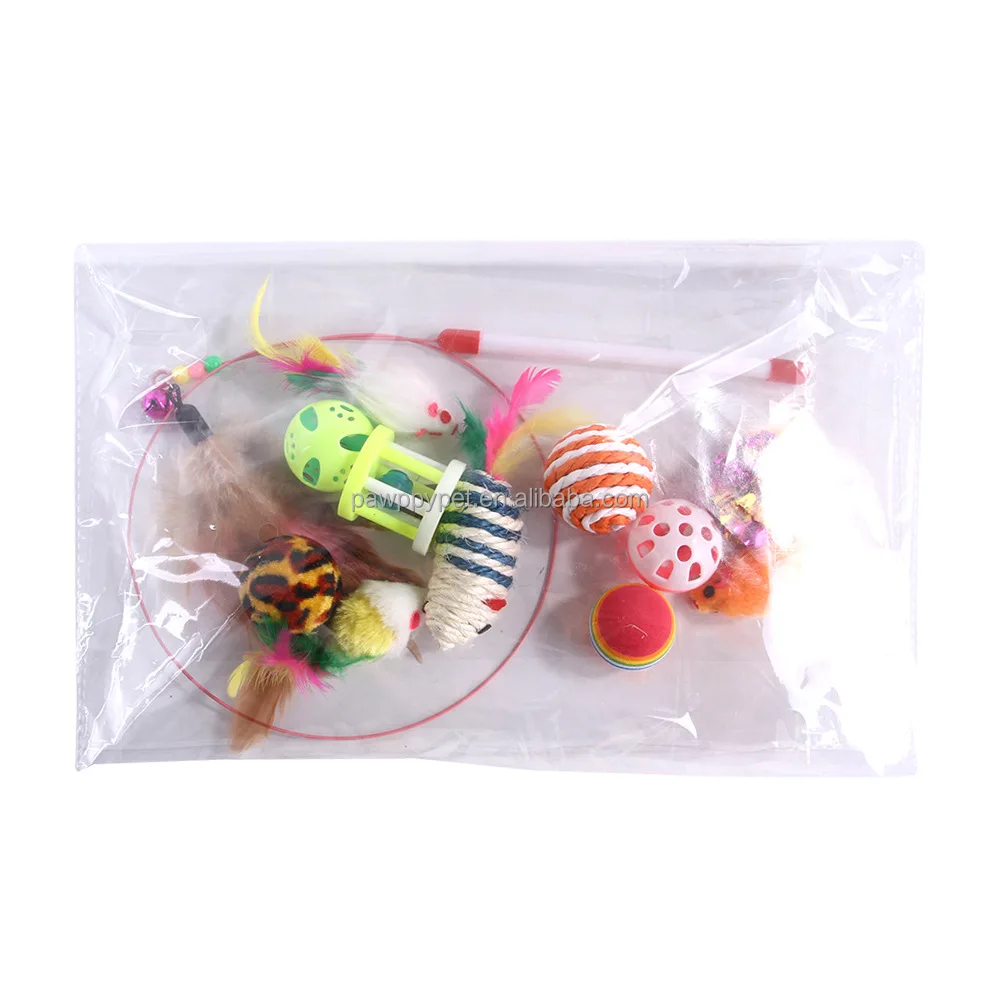 New Colorful Cat Toy To Tickle Pet Training Behavior Products Cat ...