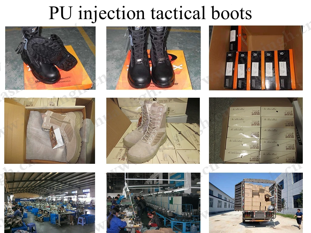 Ywq,Hard Vulcanized Rubber Outsole Combat Boots Anti-moisture Sweat ...