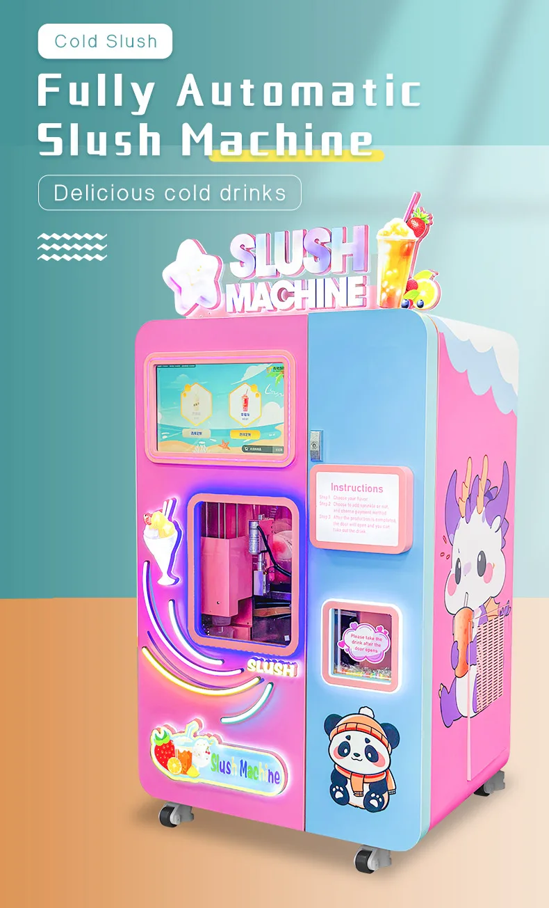 Fully Automatic Slush Vending Machine - Red Rabbit Drinks