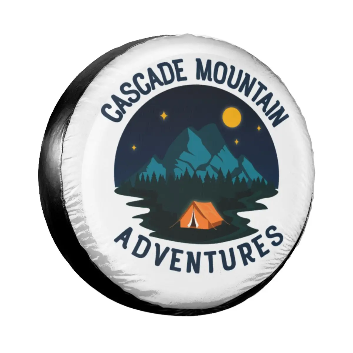 Custom Leather Spare Tire Cover 14 15 16 17 Inch Universal Car Wheel ...