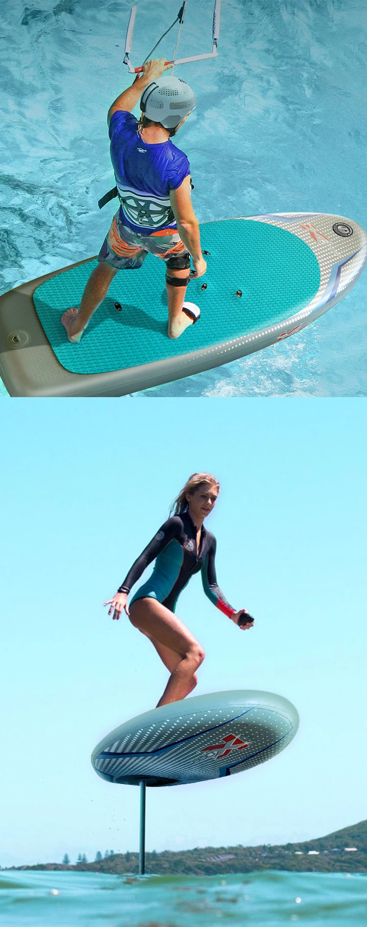 Zebec Kxone 2023 New Design Inflatable Surf Kite Wing Foil And ...