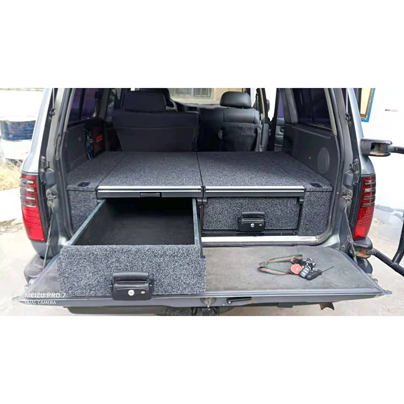 Unity Car Drawer Rear Cargo Storage Box for Toyota Landcruiser 80 Series