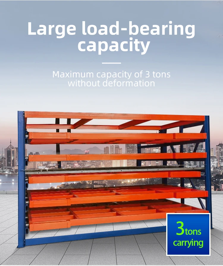 Manual Warehouse Storage System with 6 Layers of Low-Cost Heavy Duty ...