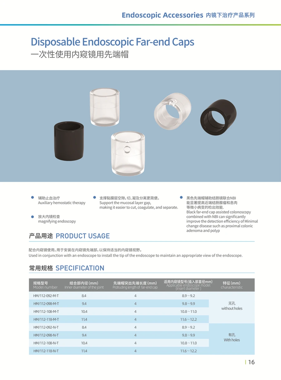Disposable Endoscopic Far-end Caps| Alibaba.com