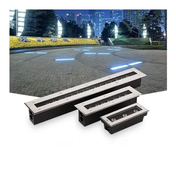 Outdoor Lighting Rectangle Recessed Linear Led Light Ip65 Long Strip ...
